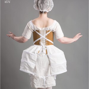 Simplicity 8579, Historical Costume, Misses 18th Century Undergarments ...