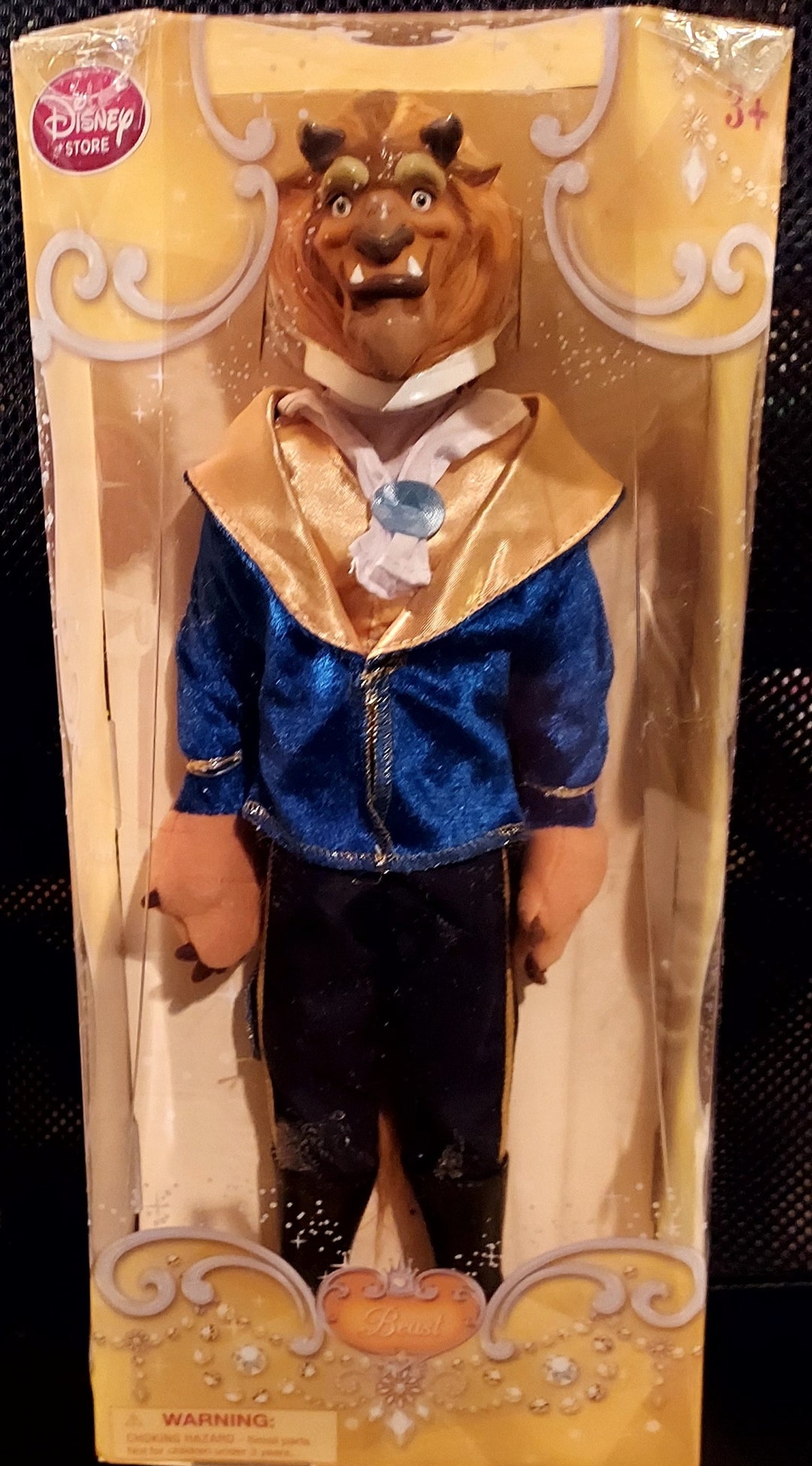 Disney Beauty & the Beast, Beast/prince Eric, Approx, 12 Doll, NIB - Etsy