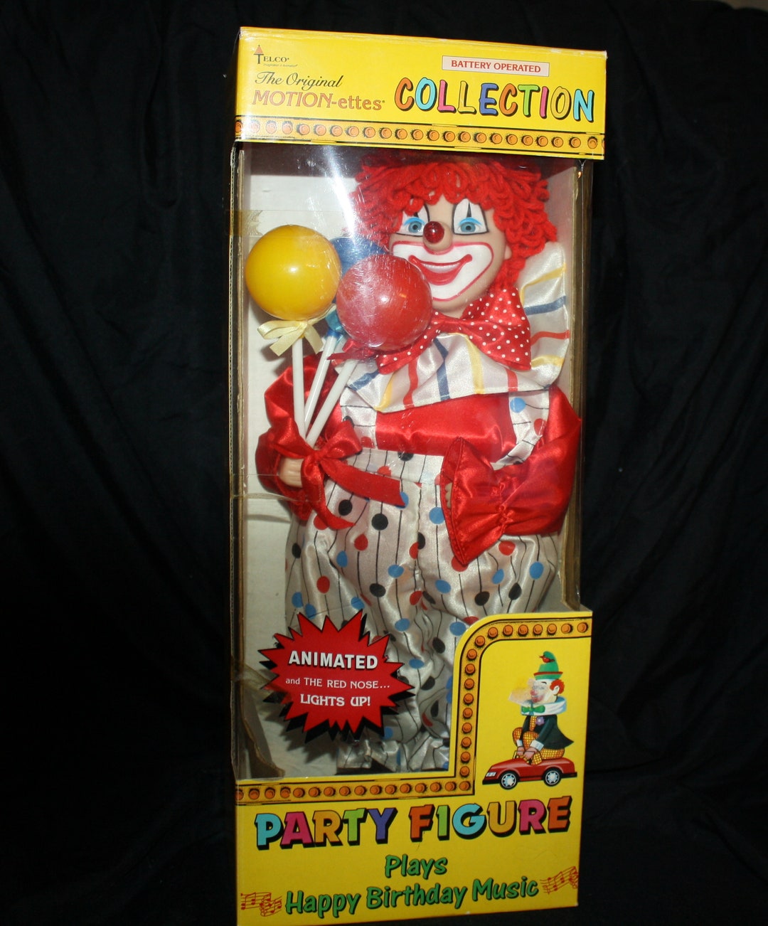 Vintage Telco Motion-ettes Collection Party Figure, Battery Operated ...