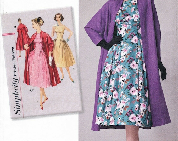Simplicity 8462, Retro 1950's Sewing Pattern Misses' 1950s, Misses ...