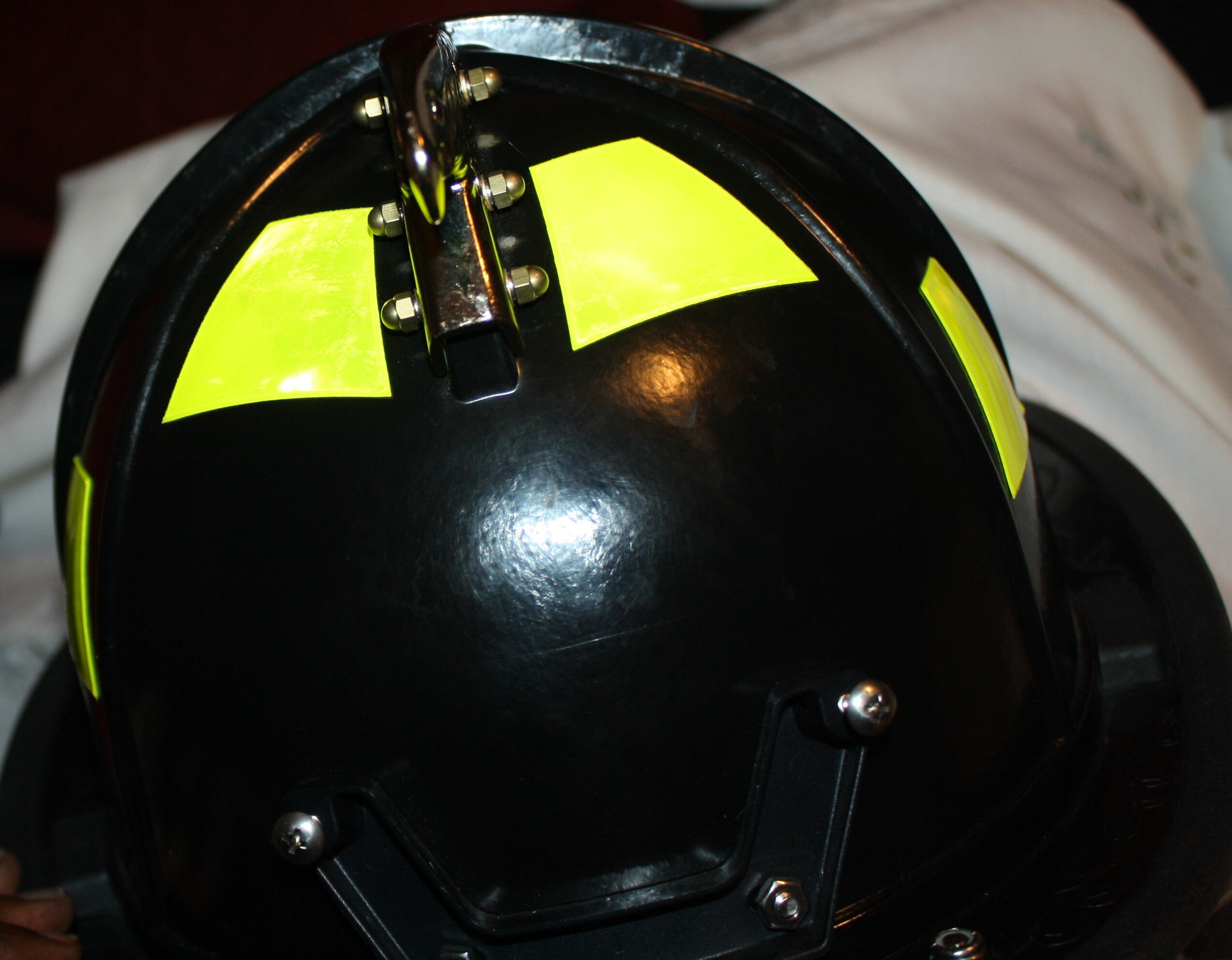 Fire Fighter Helmet with Face Shield, Honeywell, Hard Safety Gear ...