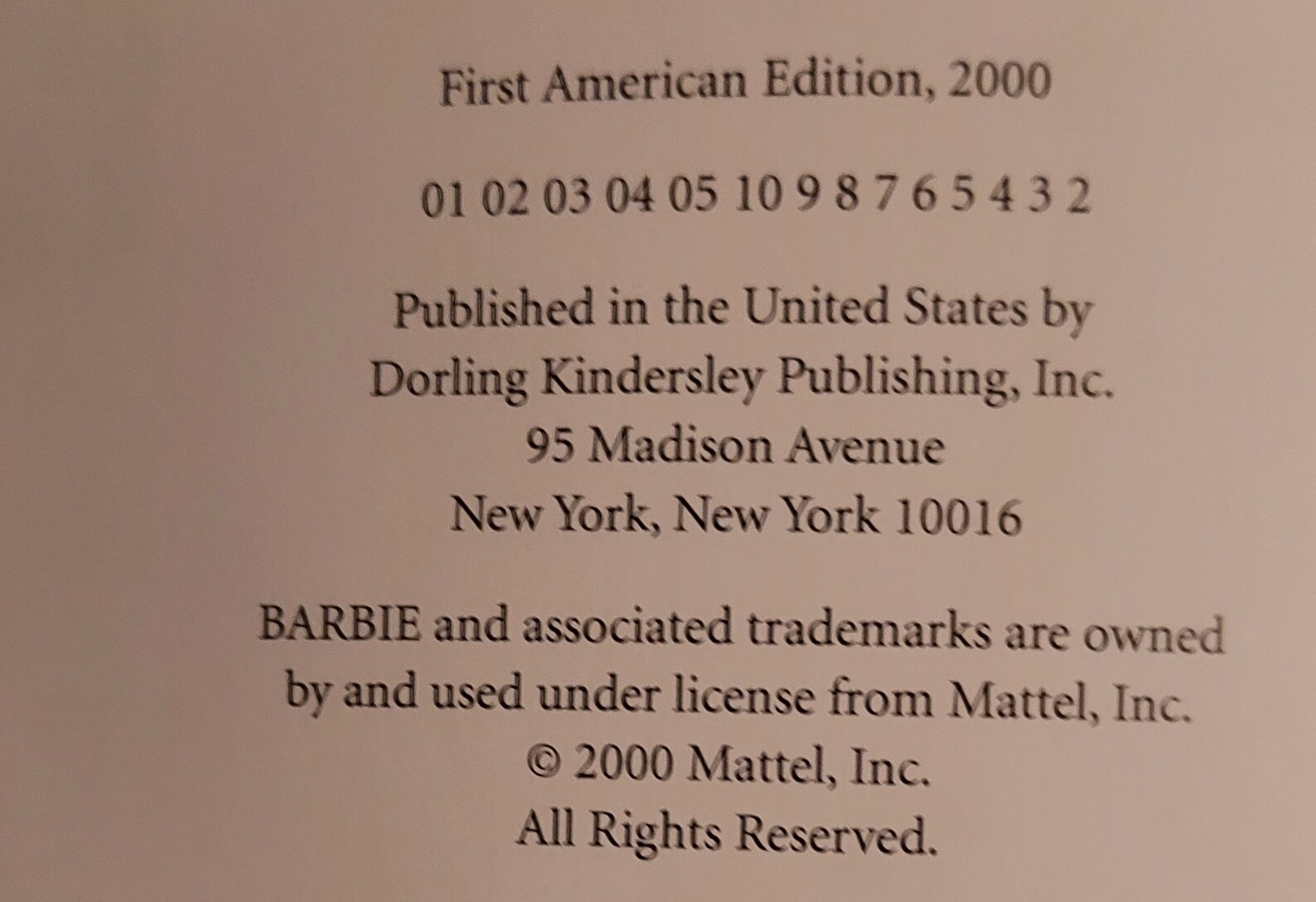 BARBIE Barbie: Visual Guide to the Ultimate Fashion Doll | Etsy