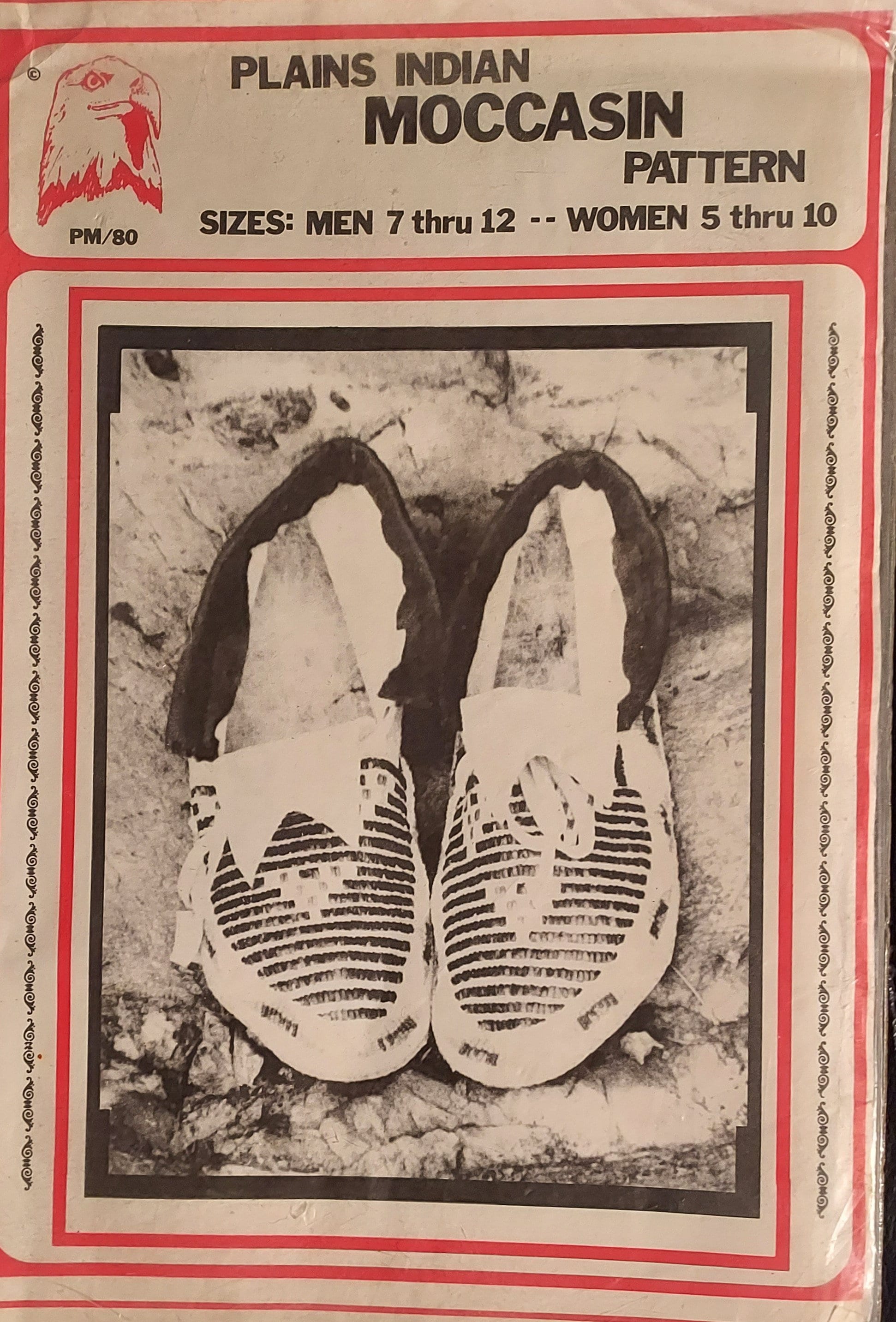 Navajo Moccasin Pattern