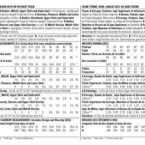 Simplicity Pattern 8596 Misses' Gown With Train Option | Etsy