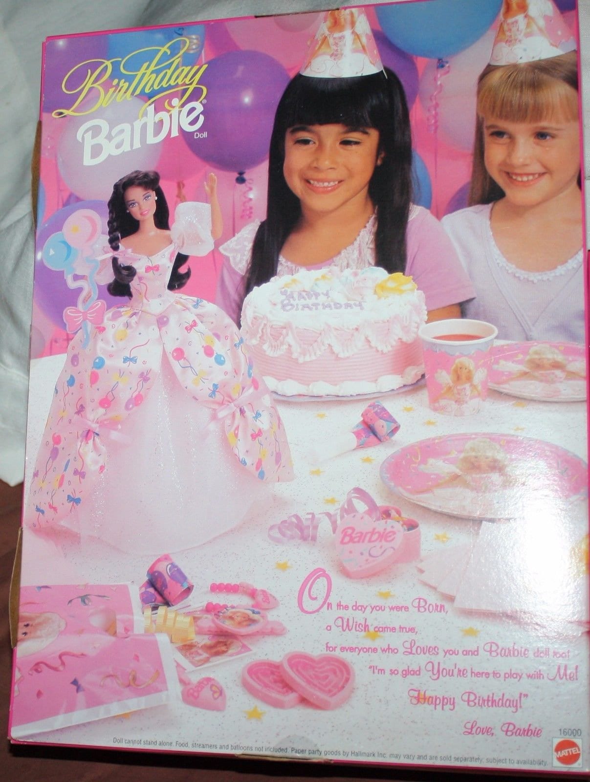 Birthday Barbie, The Prettiest Present For Your...Special Day! Mattel ...