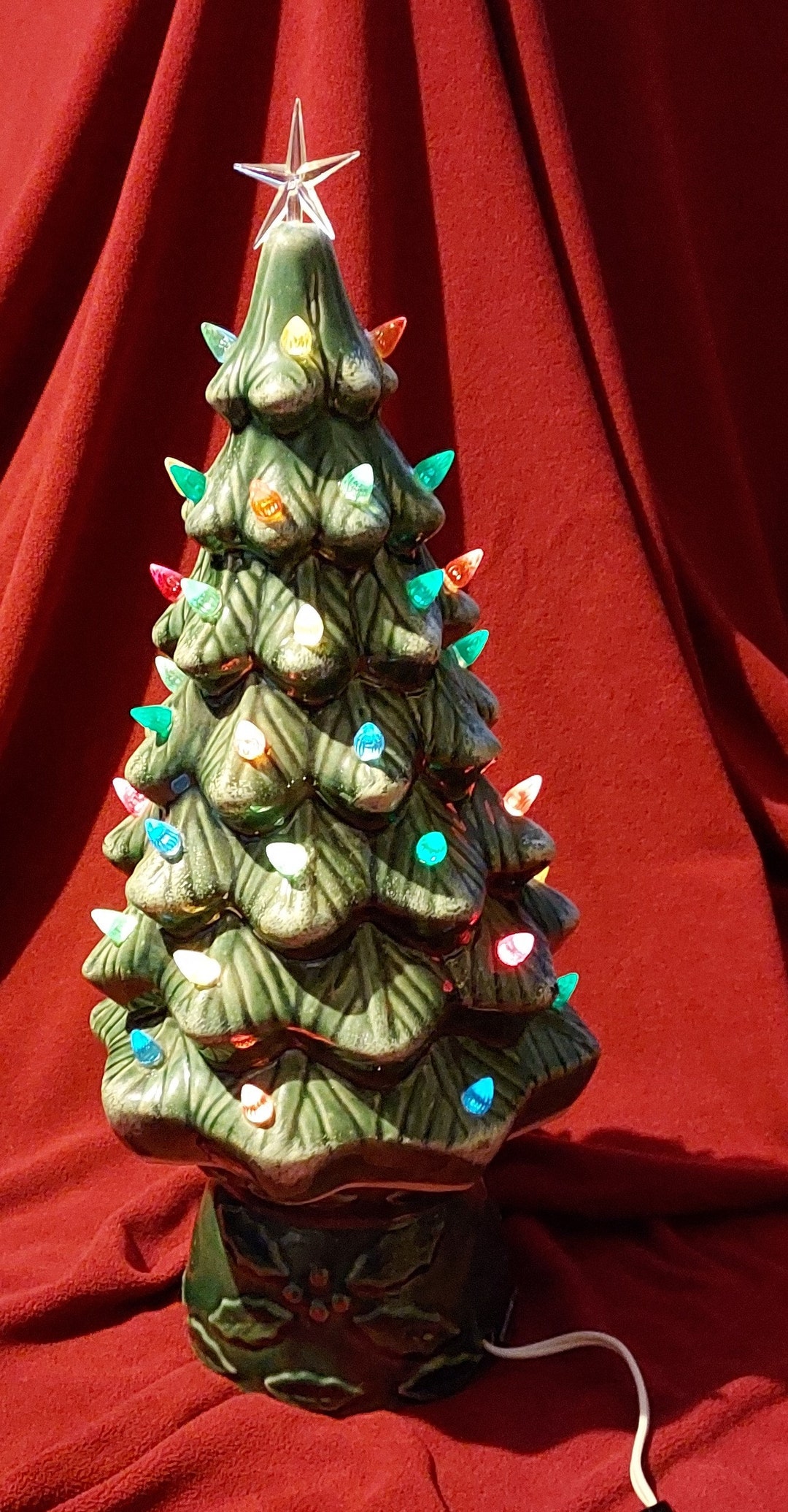 Vintage Ceramic Christmas Trees - Etsy