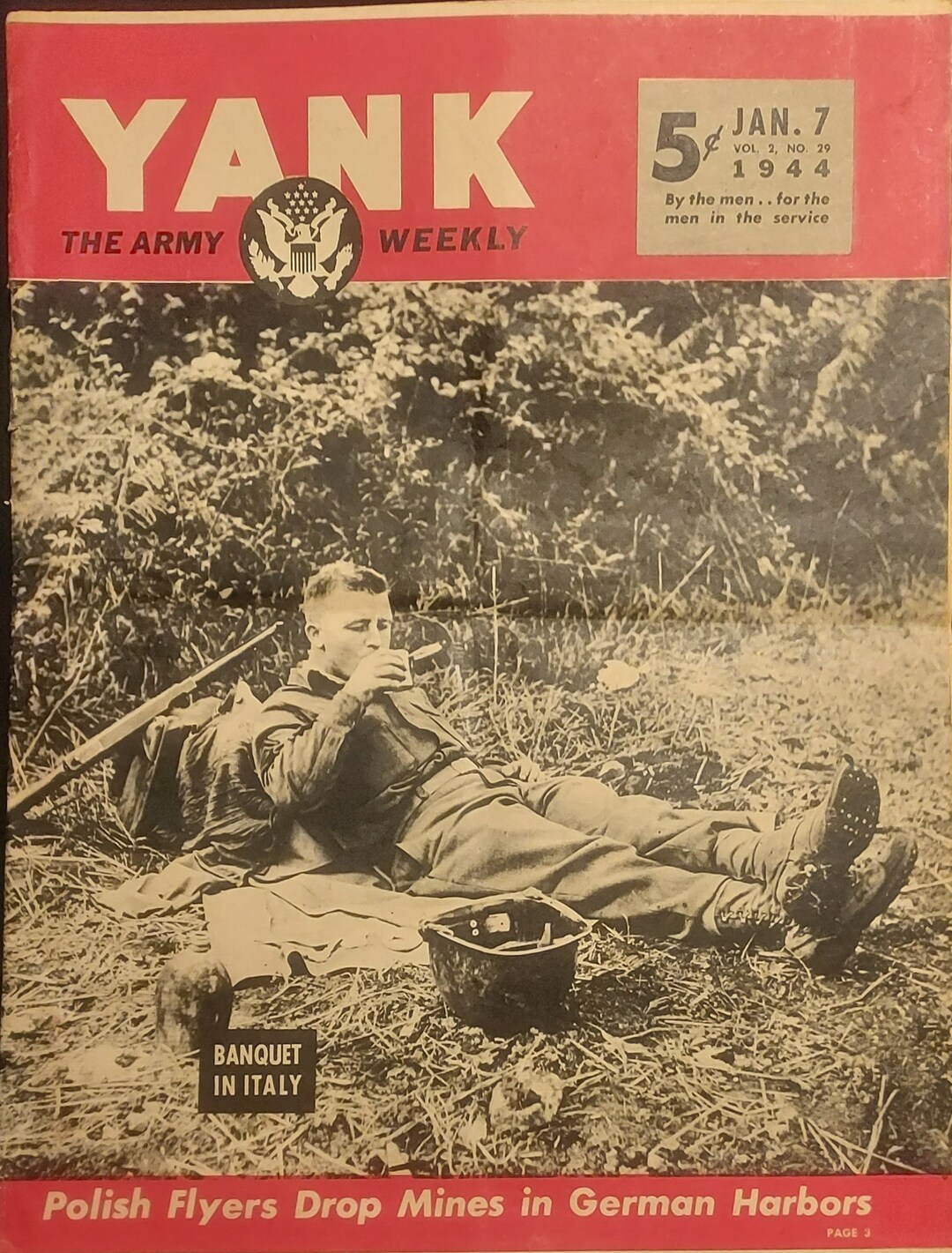 Yank Magazine - the Army Newspaper, WWII - January 7, 1944, Vol. 2, No ...