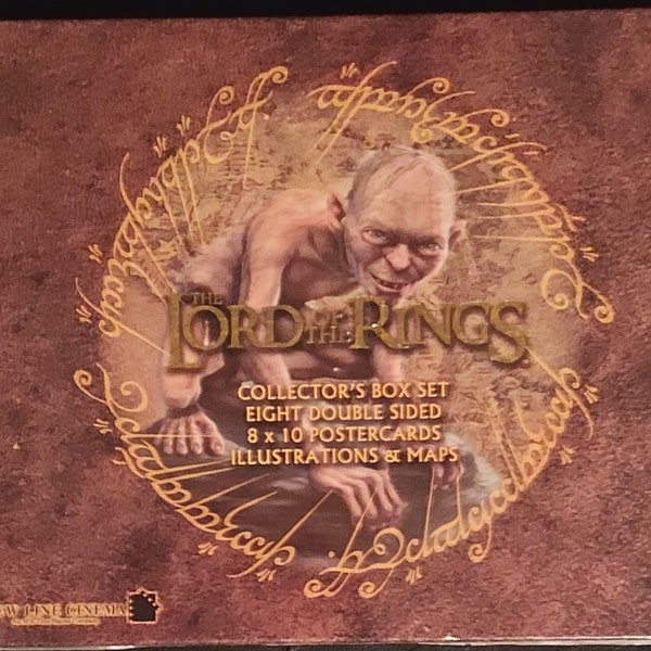 Lord of the Ring Postcards - Etsy