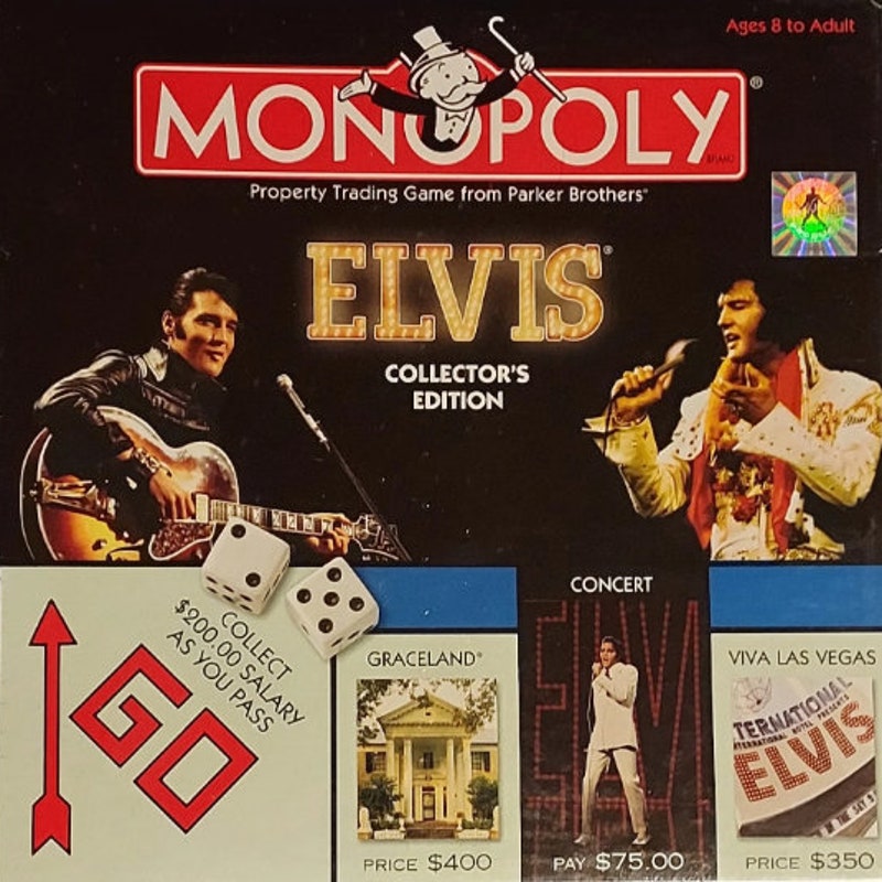 Elvis Presley Board Game - Etsy