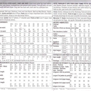 Simplicity 8519, Millennium, Sewing Pattern, Misses'/miss Jacket, Skirt ...