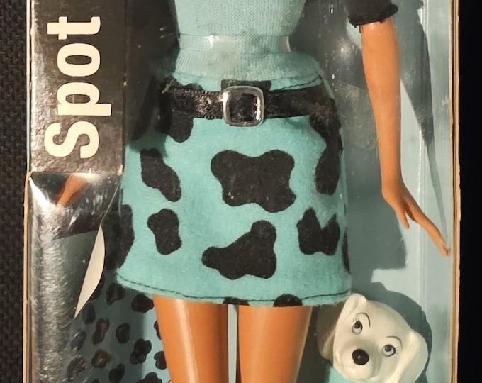 BARBIE, Spot Scene Dalmatian Barbie, New in Box, Never Removed From Box ...