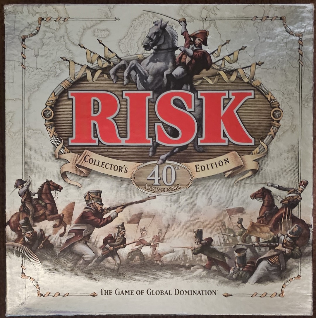 Vintage RISK: 40th Anniversary Collector's Edition, 1999 Parker Brother ...