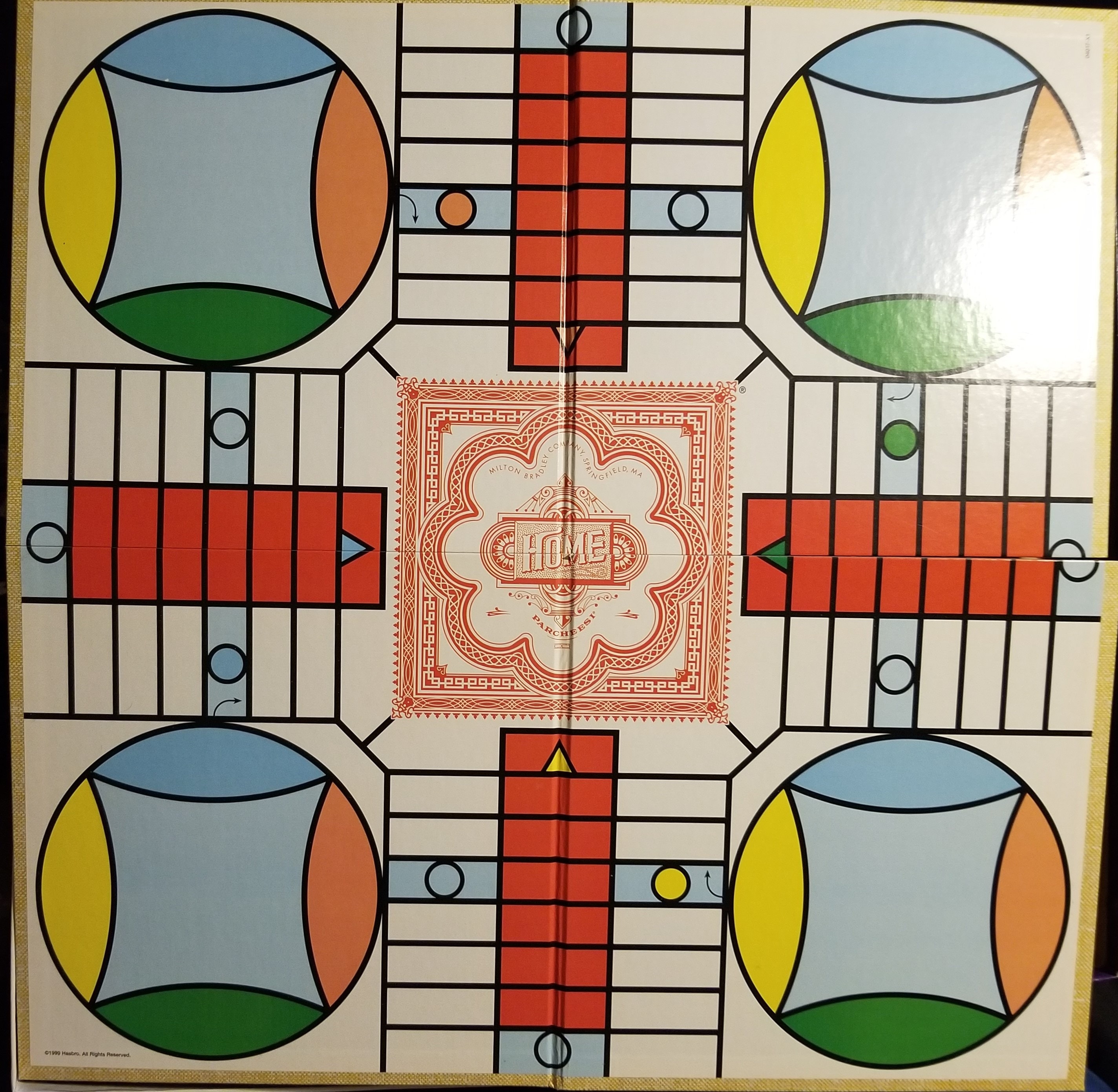 Vintage Deluxe Edition Parcheesi - A Royal Game of India, Board Game ...