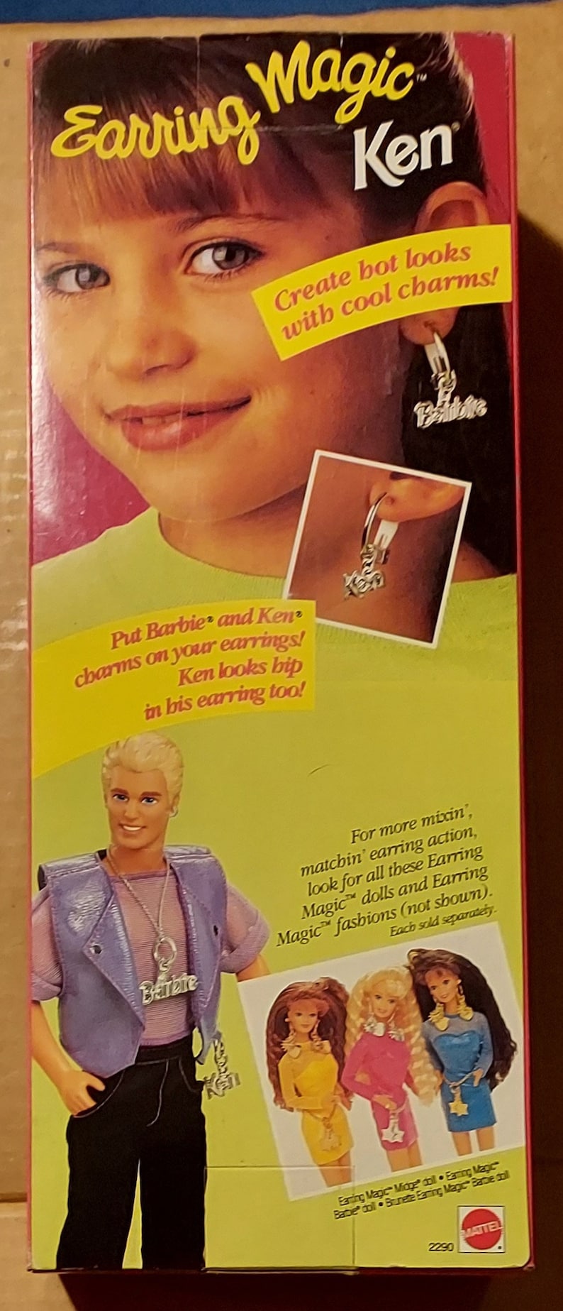 BARBIE, Earring Magic Ken Doll, LGBTQ Ken, 1992 Mattel, Discontinued ...