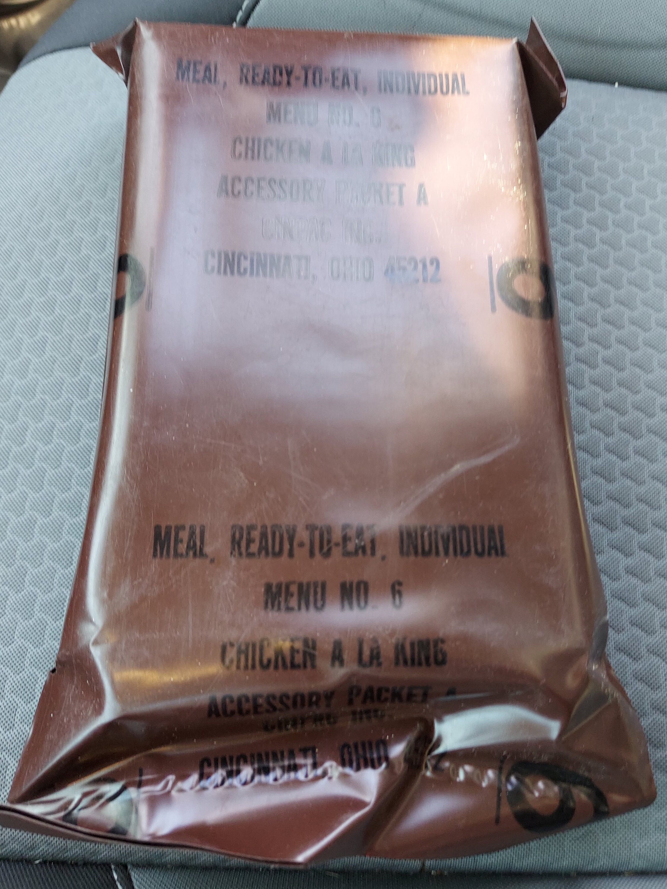 Vintage MRE Ration, Gulf War Collectable Meals, US MILITARY, Various ...