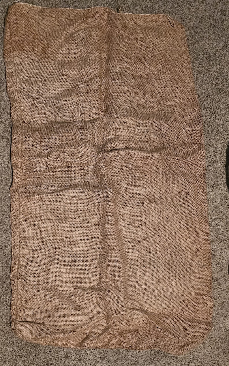 Antique A Burlap Feed Bags, Feed Sacks, Old Advertisement, M. J ...