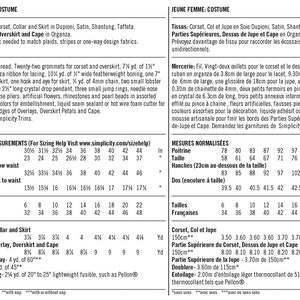 Simplicity 8629 Adult Costume, Cosplay, Fantasy Wedding Gown, Misses ...