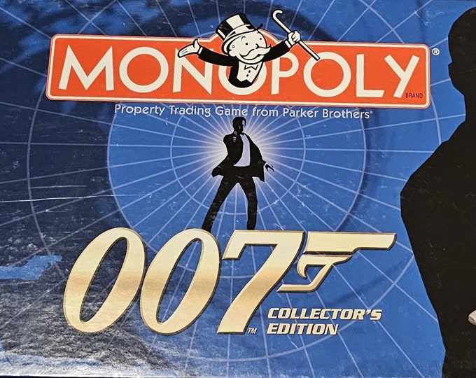 MONOPOLY James Bond 007 Collector's Edition, Game Board, Hasbro ...