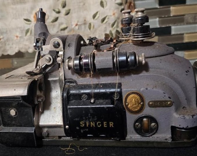 Vintage 1950s Singer Serger Singer #246-20 - Etsy