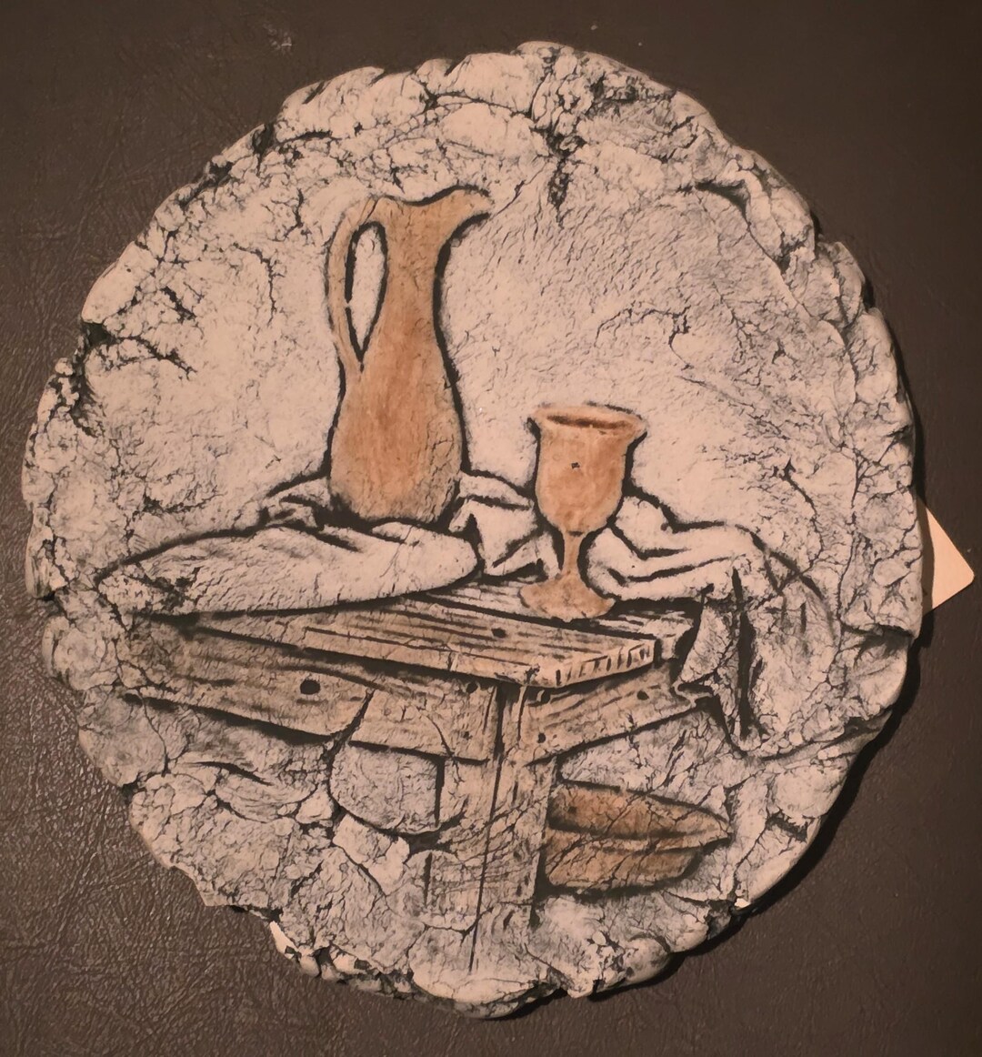 Vintage Shapes of Clay Plaque #120, Mt St. Helen Ash by Pacific NW ...