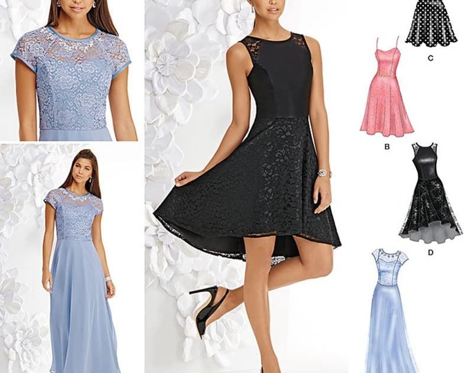 Simplicity Pattern 1195 Misses' Evening, Special Occasion, and Cocktail ...