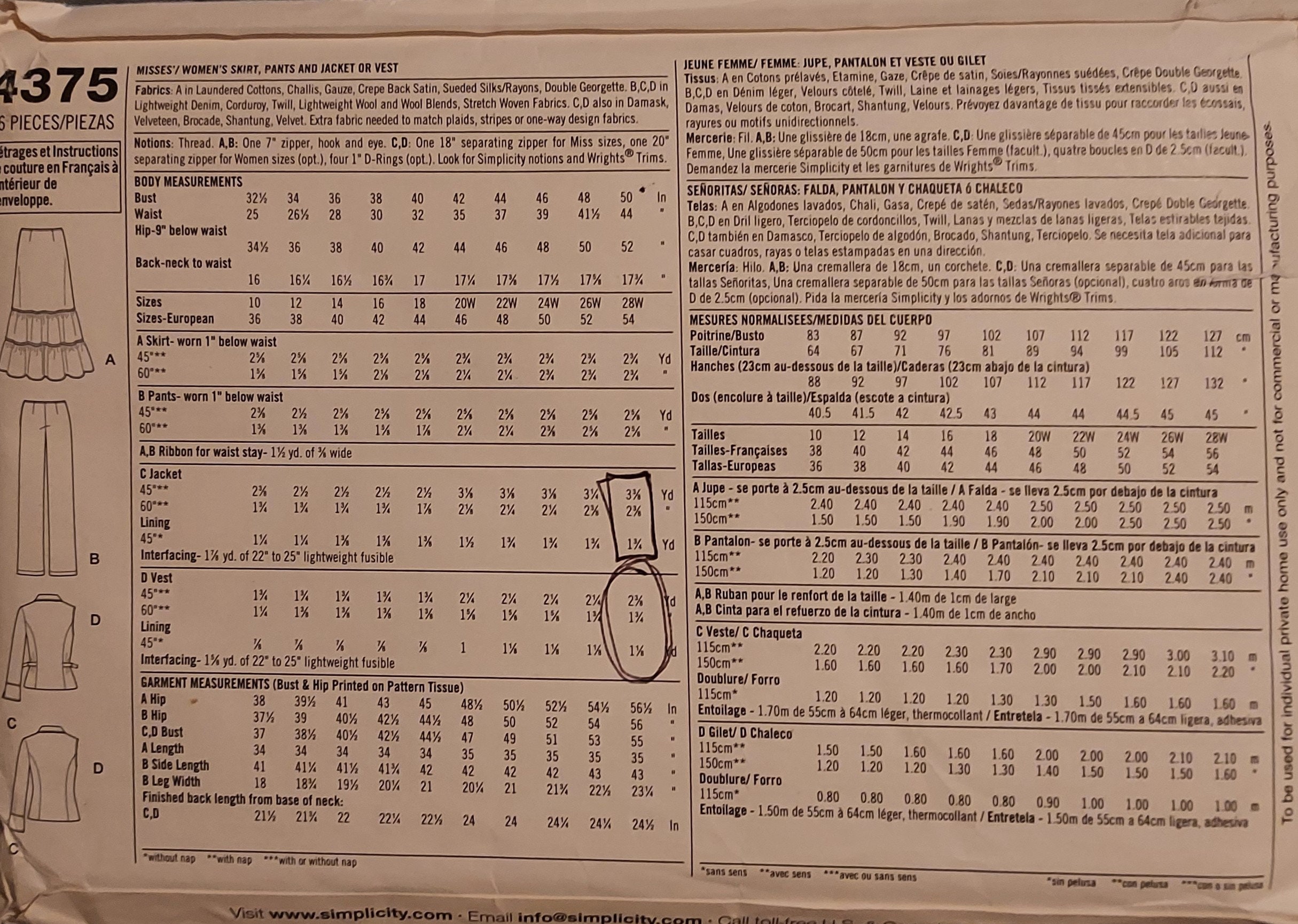 Simplicity Full Figure Sewing Patterns Khaliah Ali - Etsy