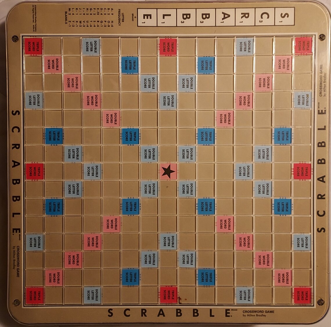 Vintage SCRABBLE Game Replacement Parts/pieces ONLY - Etsy