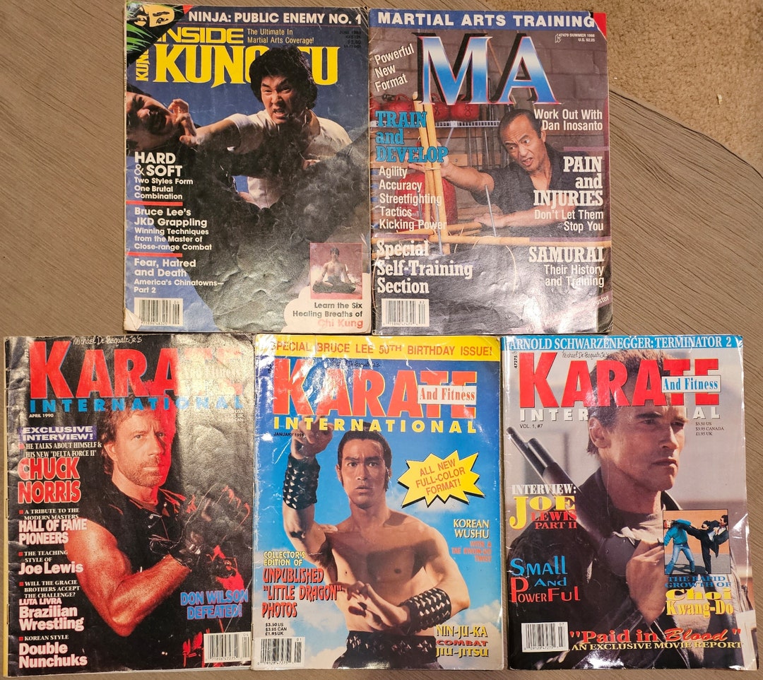 Vintage Martial Arts Magazines, Inside Kung Fu, Karate, - Etsy