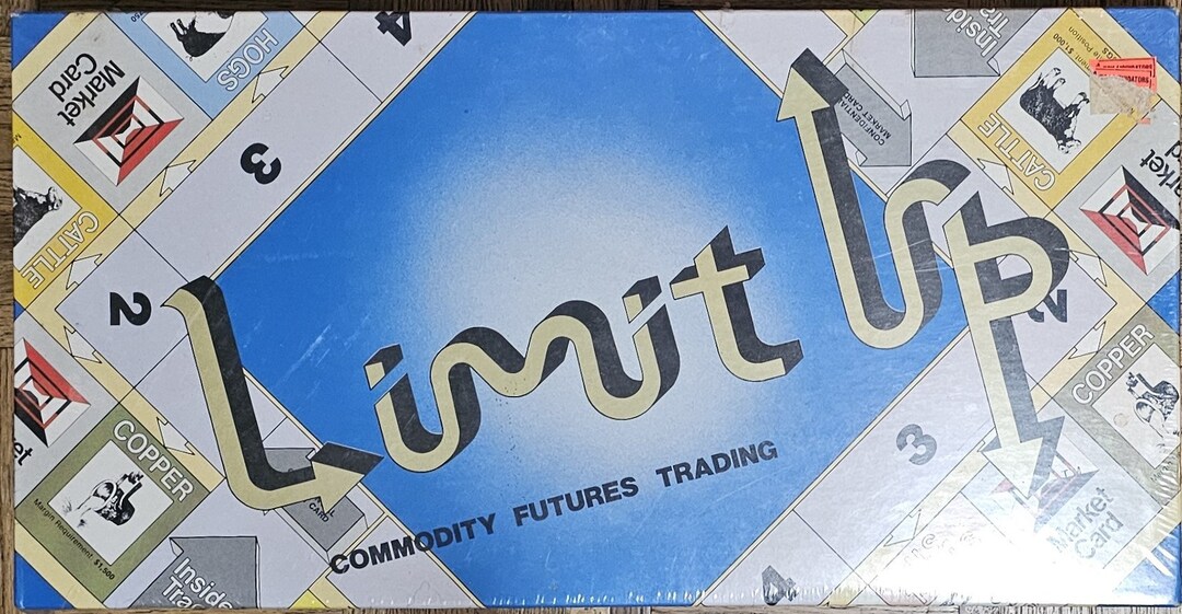 Vintage 1980s Limit UP, Commodity Futures Trading Board Game, the ...