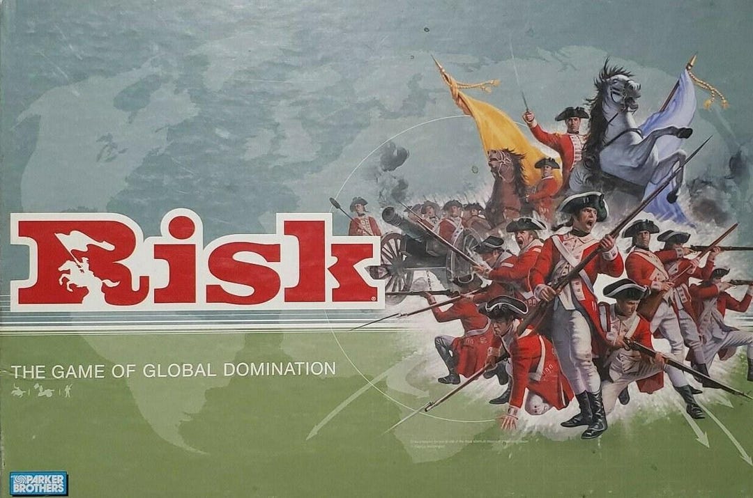 Vintage RISK Continental Games, Strategy Board Game, 1963, 1968, 1980 ...