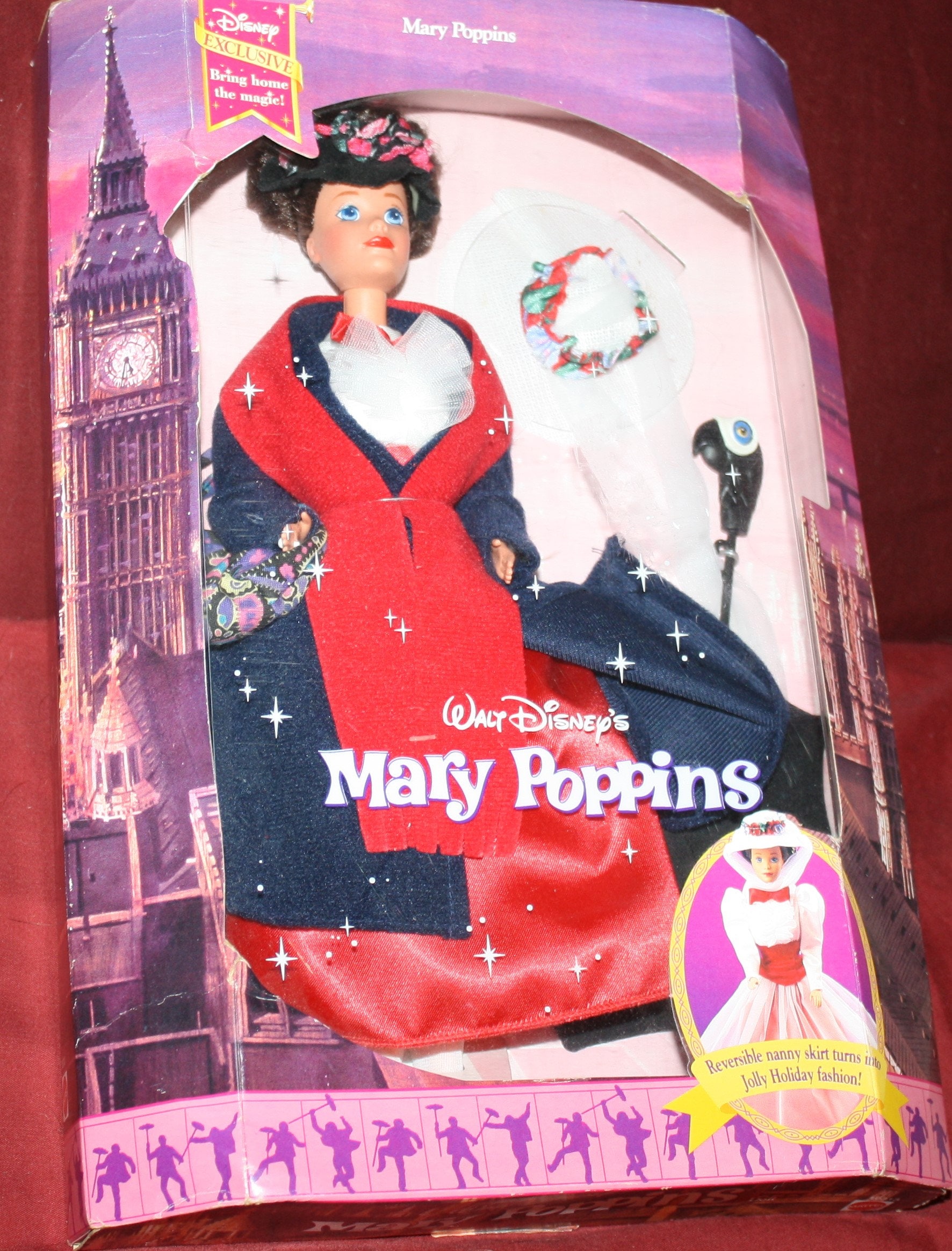 Walt Disney Mary Poppins Doll, 1993 MATTEL