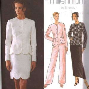 Simplicity 8519, Millennium, Sewing Pattern, Misses'/miss Jacket, Skirt ...