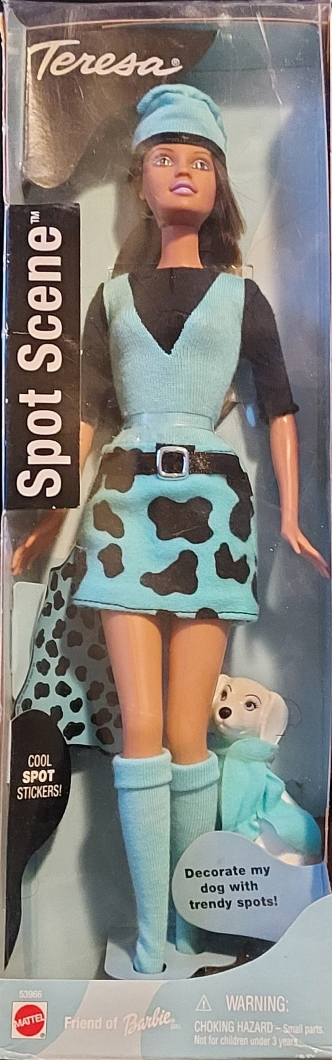 BARBIE, Spot Scene Doll, Teresa Friend of Barbie With Dalmation Dog ...