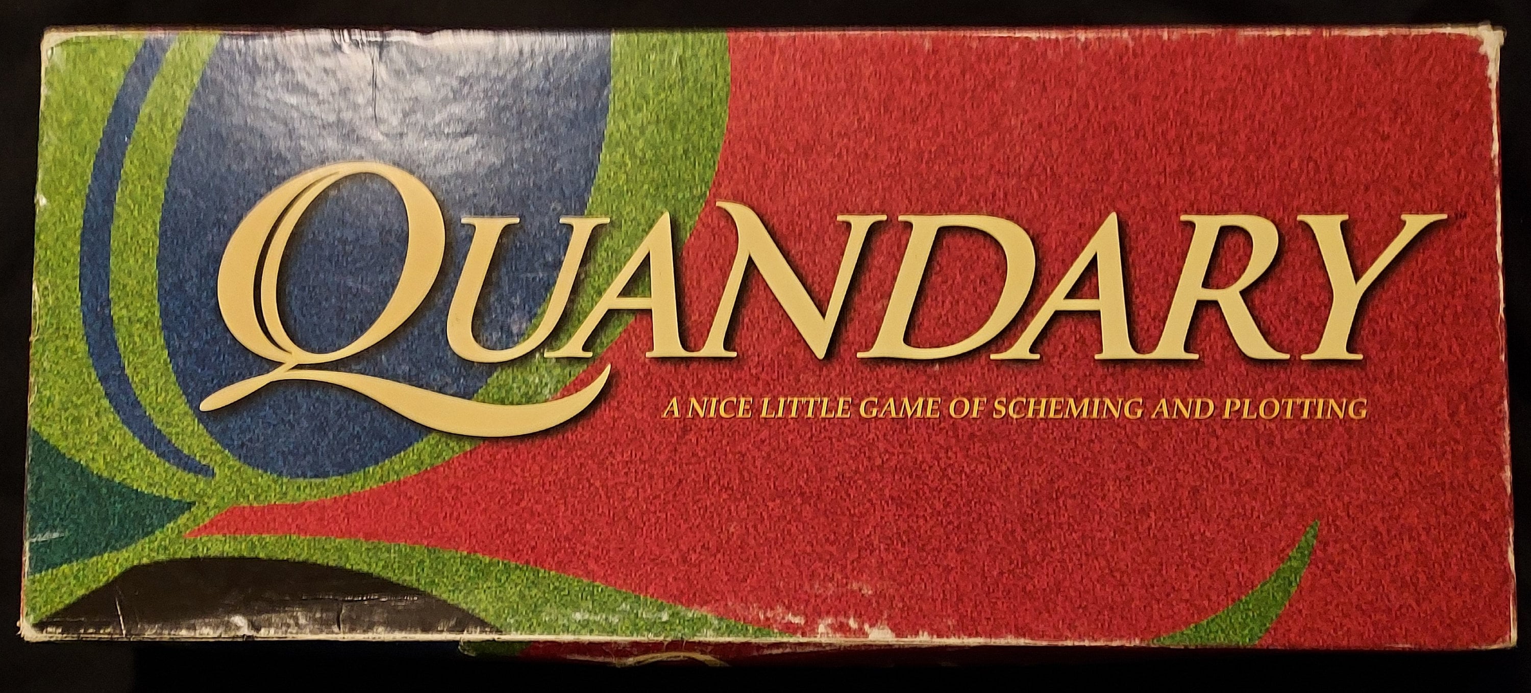 Vintage Quandary Strategy Game, 1994 Milton Bradley, RARE, Game Pieces ...