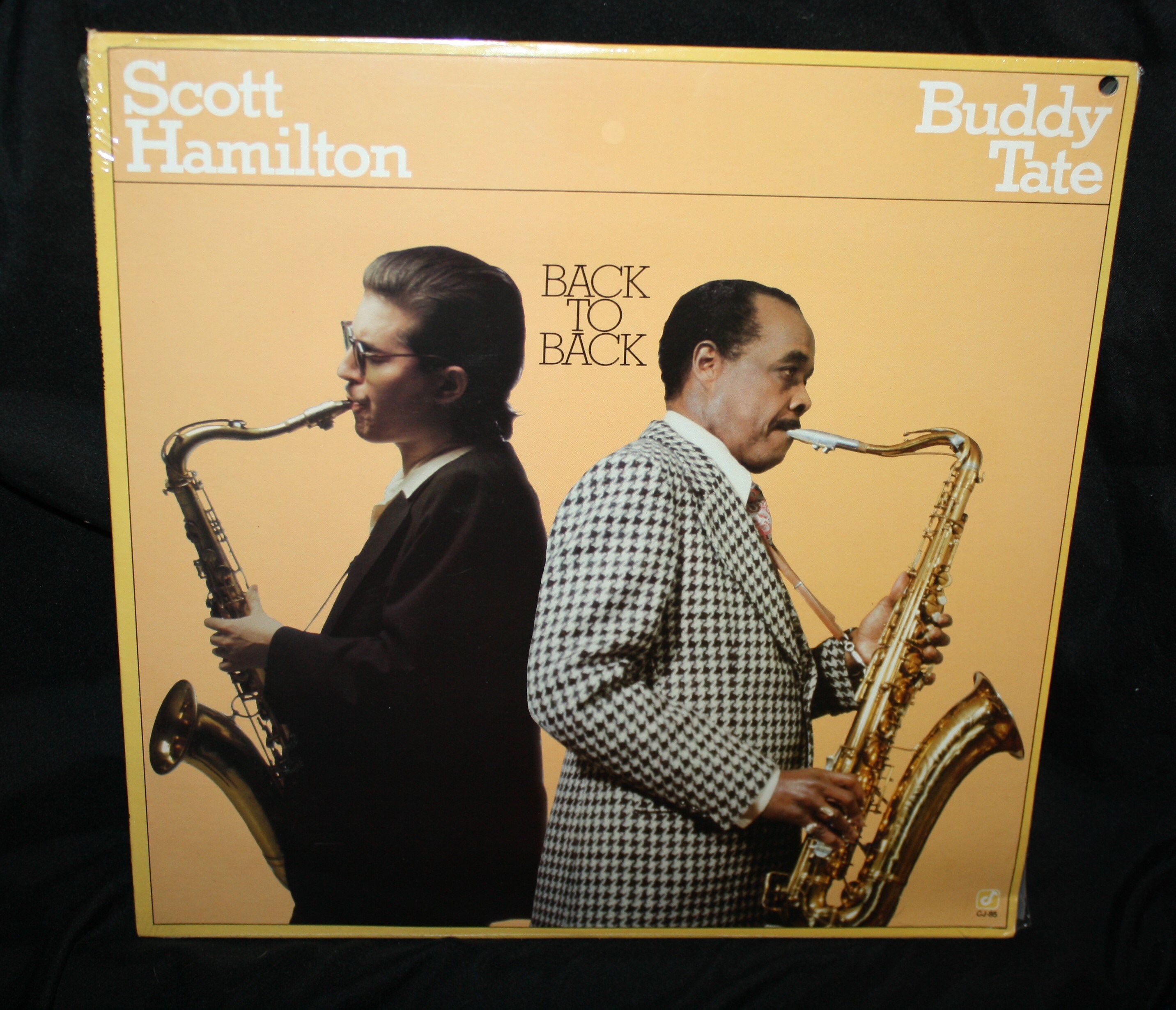 Scott Hamilton, Buddy Tate - Back to Back, 1978 Concord Jazz, SEALED COPY