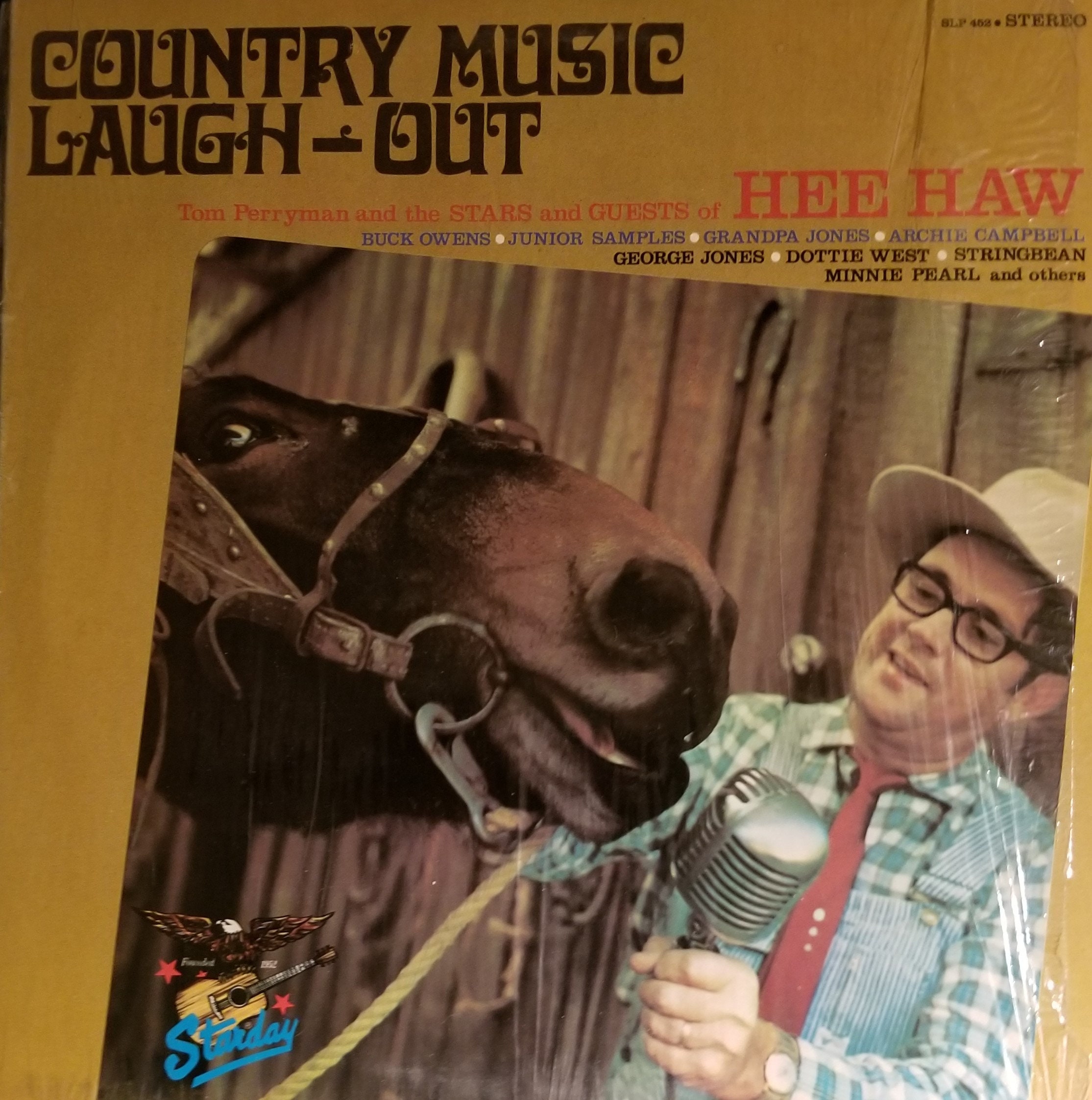 Vintage LP - Country Music Laugh-Out Featuring Stars And Guests Of Hee ...