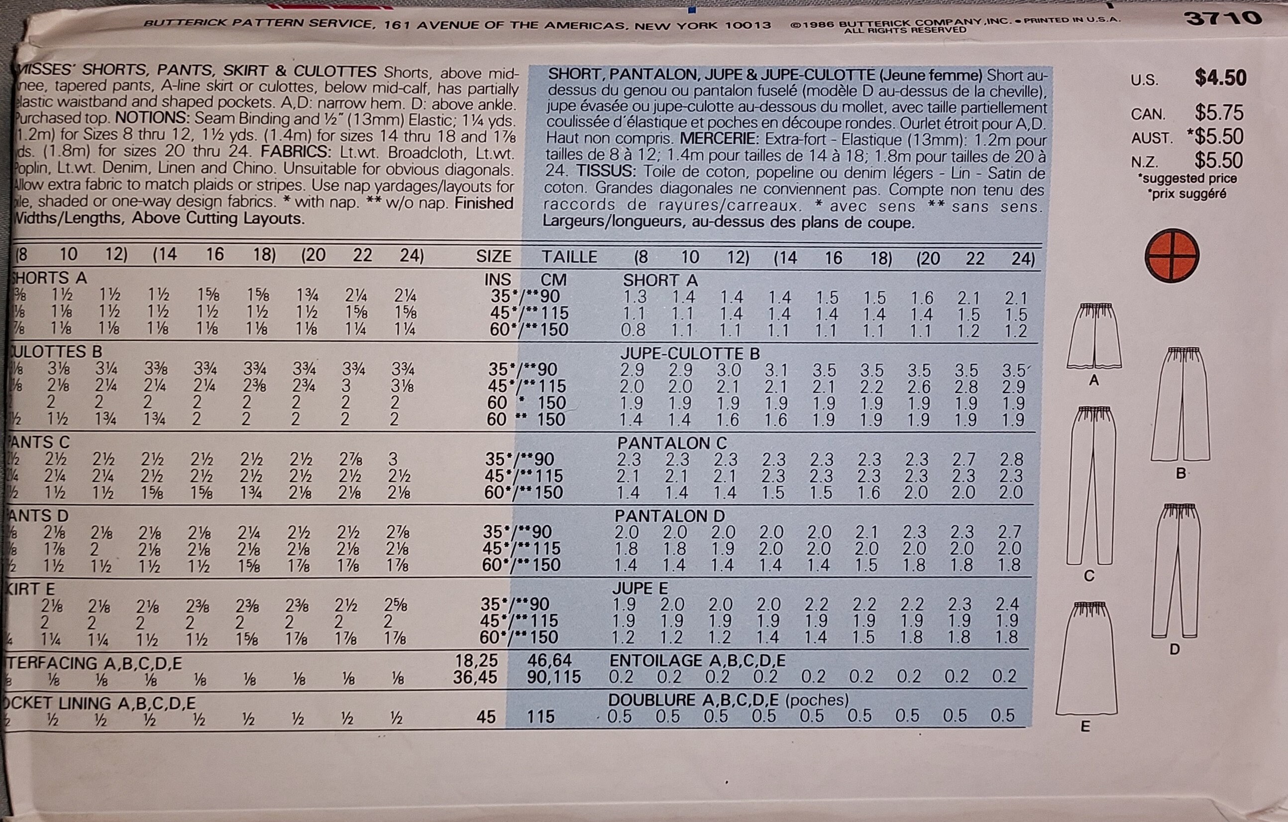 Vintage Butterick, CNT Pattern Company, Full Figure Sewing Patterns ...