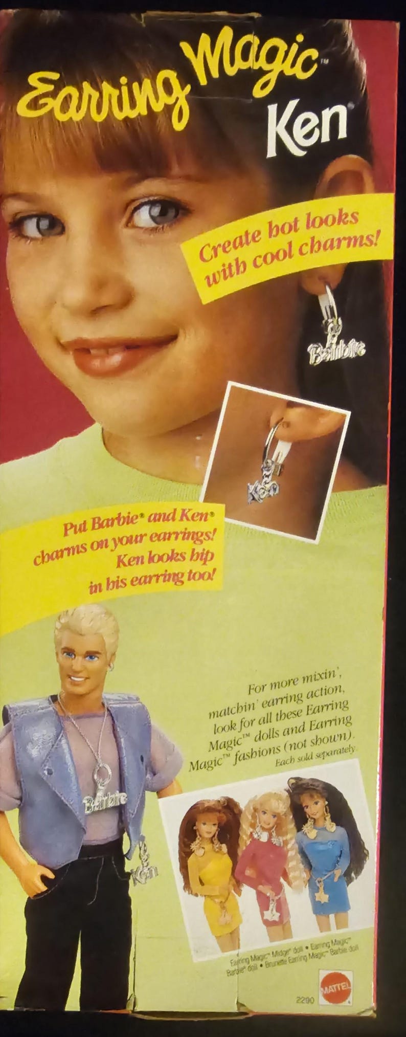 BARBIE, Earring Magic Ken Doll, LGBTQ Ken, 1992 Mattel, Discontinued ...