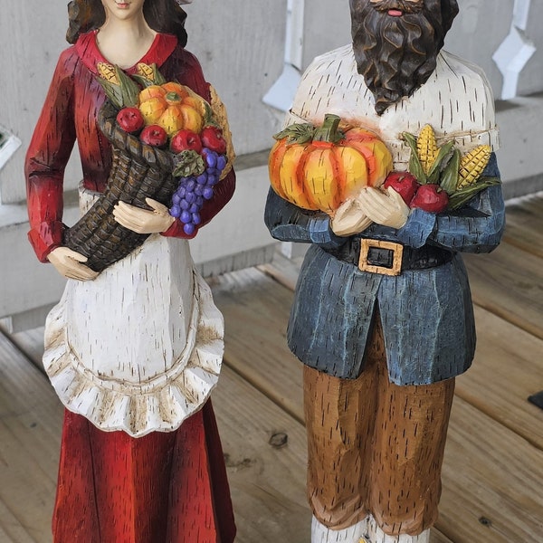 Pilgrim Figurine - Etsy