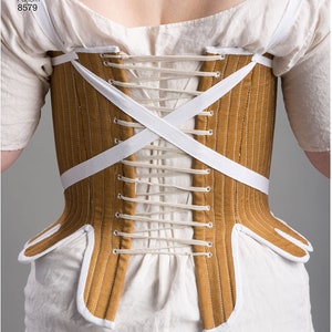 Simplicity 8579, Historical Costume, Misses 18th Century Undergarments ...