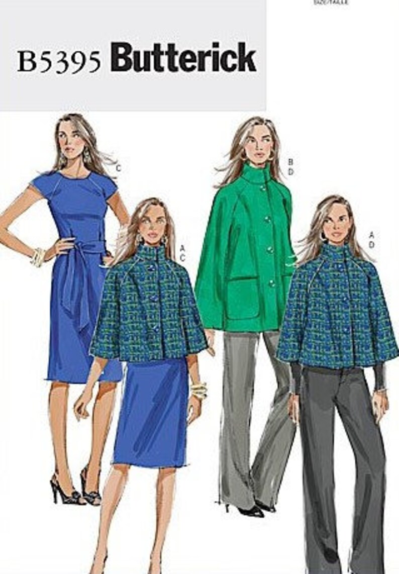 Vintage Butterick B5395 Sewing Patterns Misses' Swing | Etsy