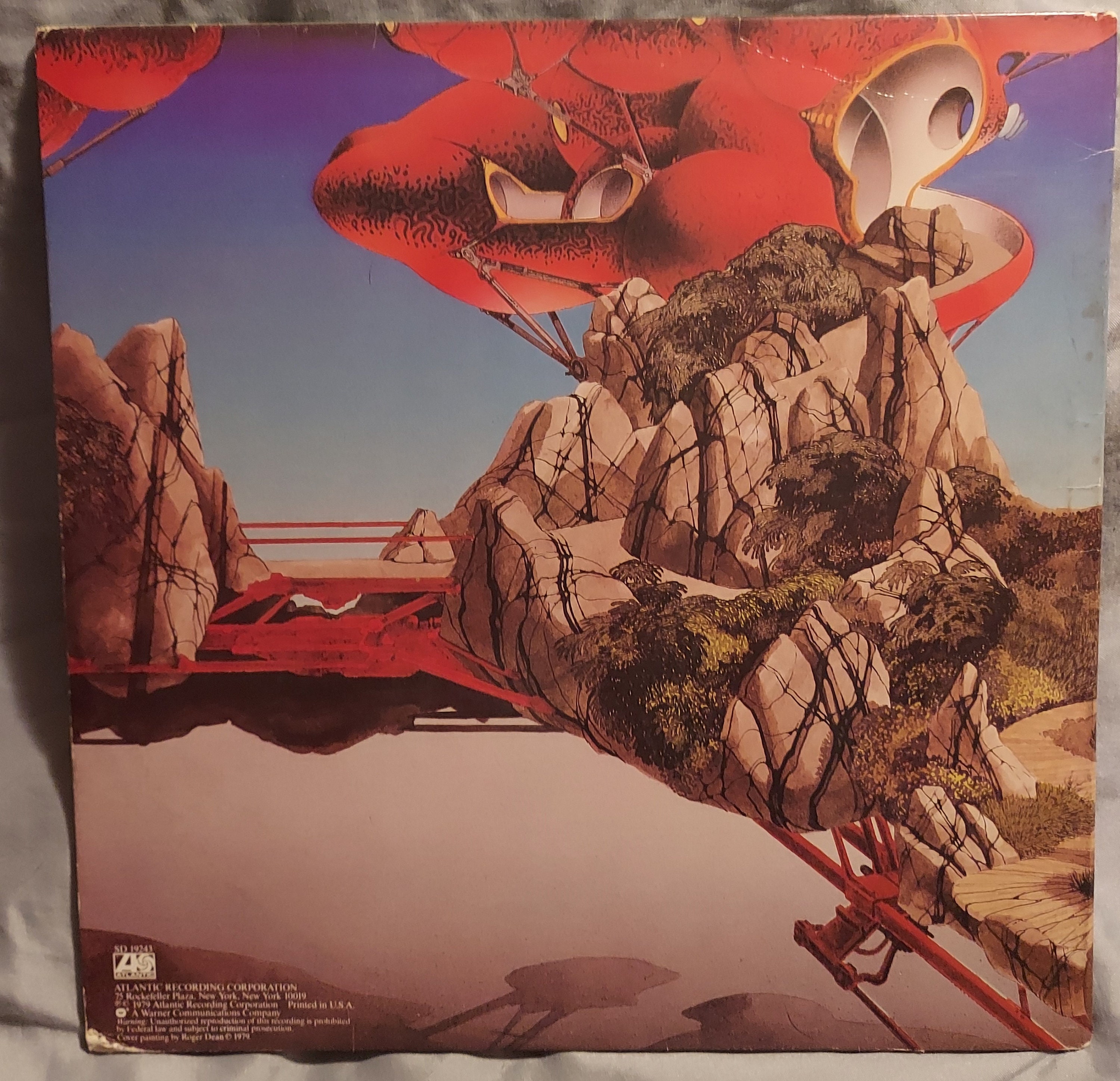 Vintage LP, Steve Howe – The Steve Howe Album, 1979, Atlantic – SD 19243