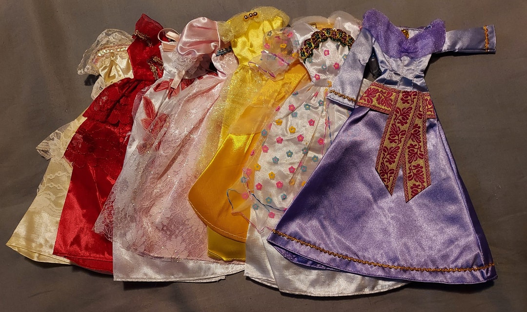 BARBIE Sized Clothes, Doll Clothes - Doll Gown - Barbie Sized Doll ...