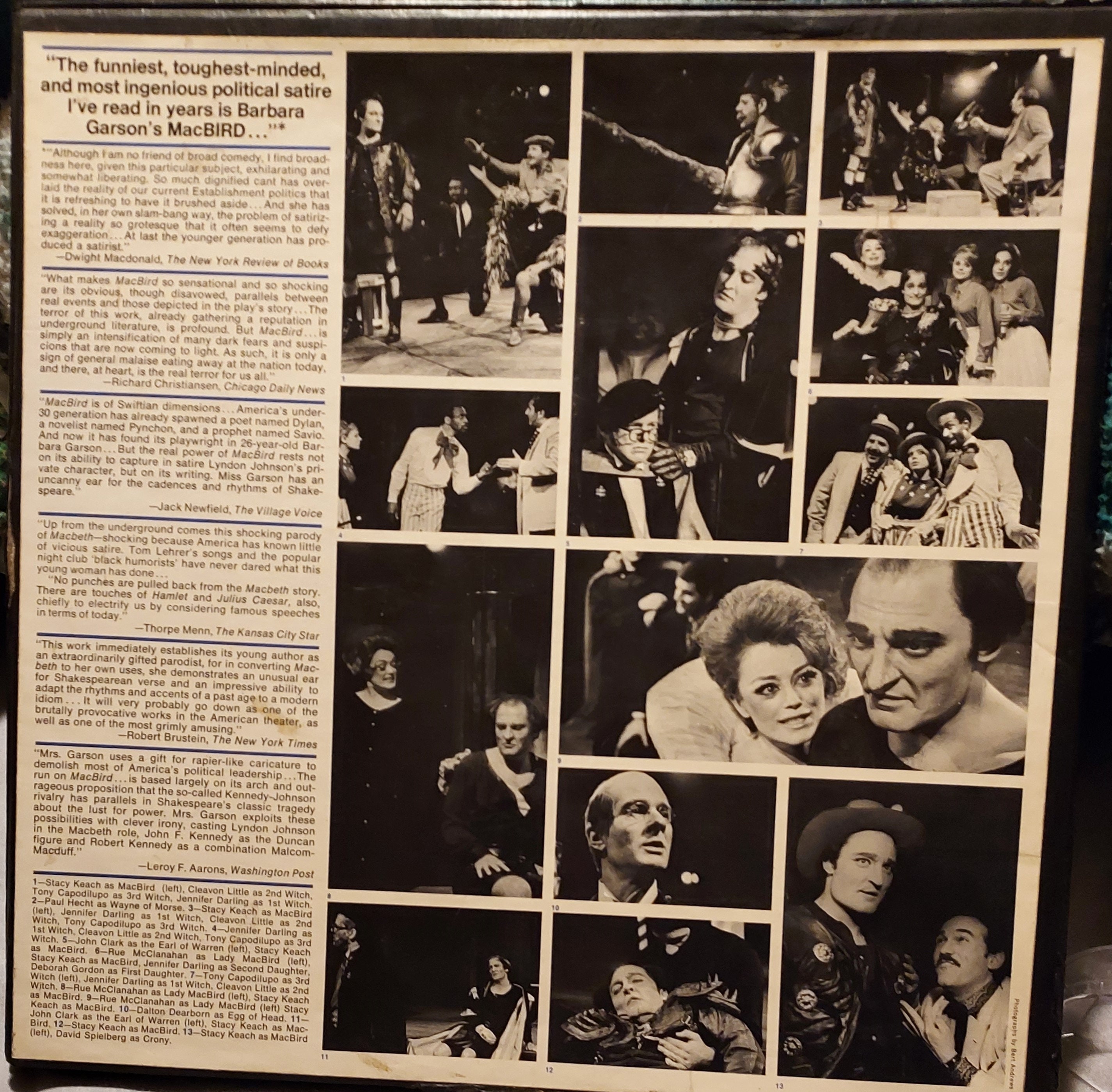 Vintage MAC BIRD! A Recording of The Complete Text of the Play with the ...