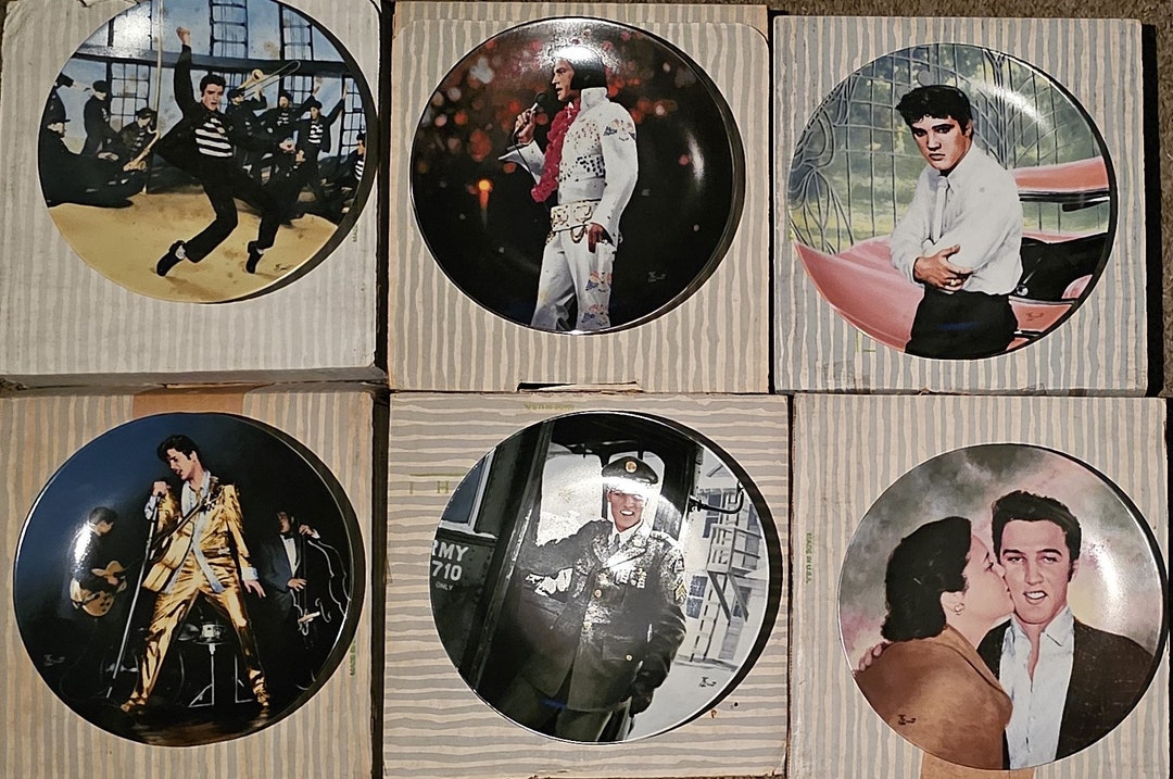 Elvis Presley, Elvis Delphi Collectors Plates, the Bradford Exchange ...