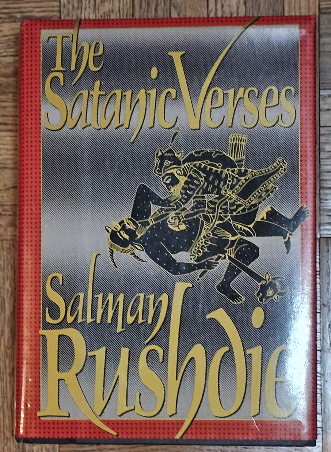 THE SATANIC VERSES, Salman Rushdie, First Edition 9th Printing, 1989 ...