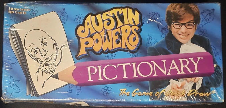 PICTIONARY: the Game of Quick Draw, First Edition, Bible Version ...