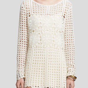 Modern Crochet Top PATTERN Written in Englishcharts Designer - Etsy