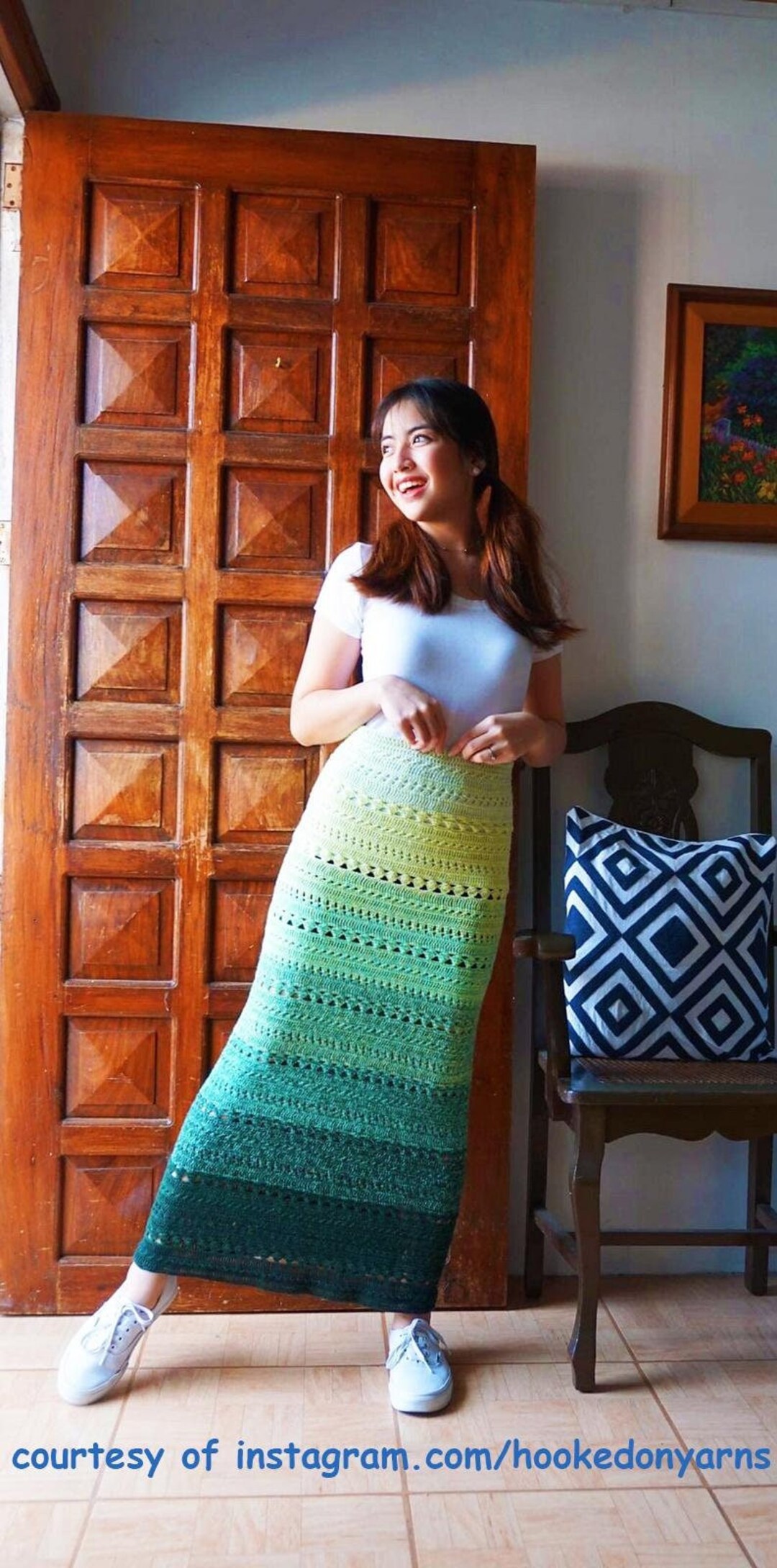Modern Skirt Crochet PATTERN Written in English + Chart, Sizes XS-3XL ...
