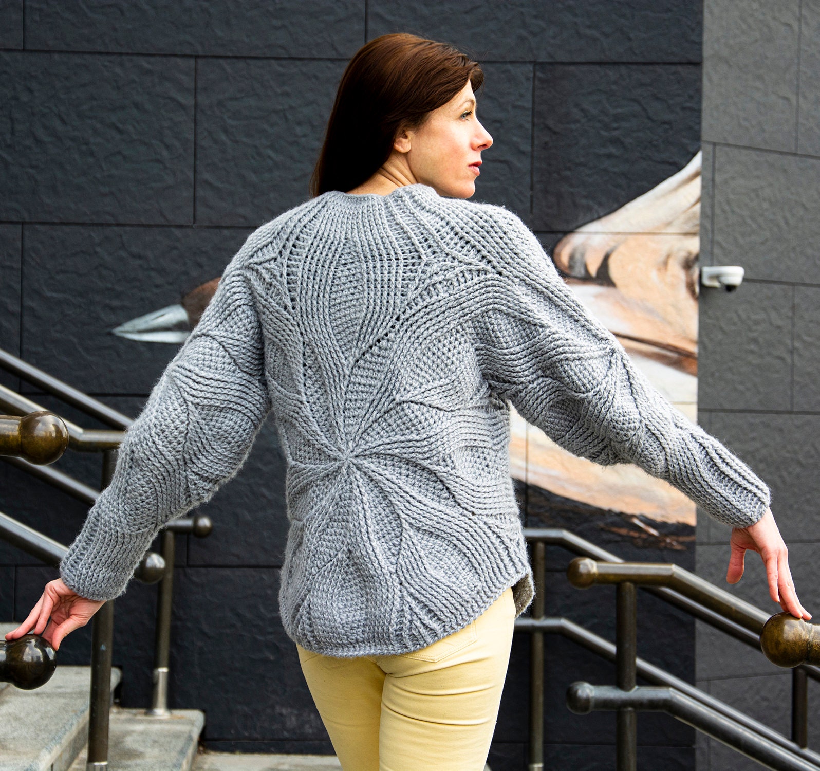 Modern Crochet Sweater Pattern, Sizes Xs-xl, NOT Seamless Sweater PDF ...